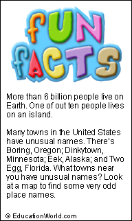 Fun Facts Volume #24 | Education World