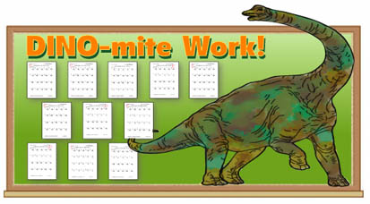 Bulletin Boards That Teach: Dino-Mite Work! | Education World