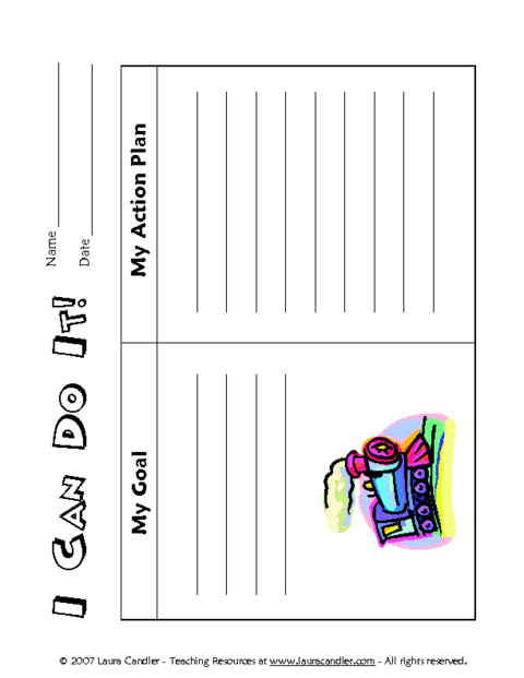 goals_I Can Do It.pdf | Education World