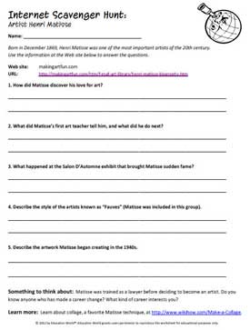 Internet Art Scavenger Hunt