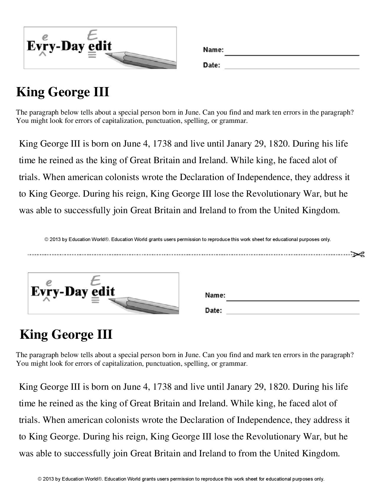 King George III | Education World