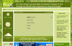 Site Review: FreeRice | Education World