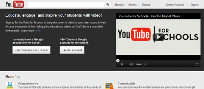 Google Launches YouTube Site for Schools | Education World