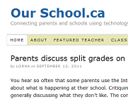 Site Review: OurSchool | Education World