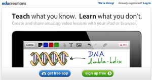 Tech in the Classroom: EduCreations | Education World