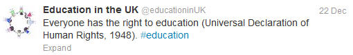 Top Tweets of 2012 | Education World