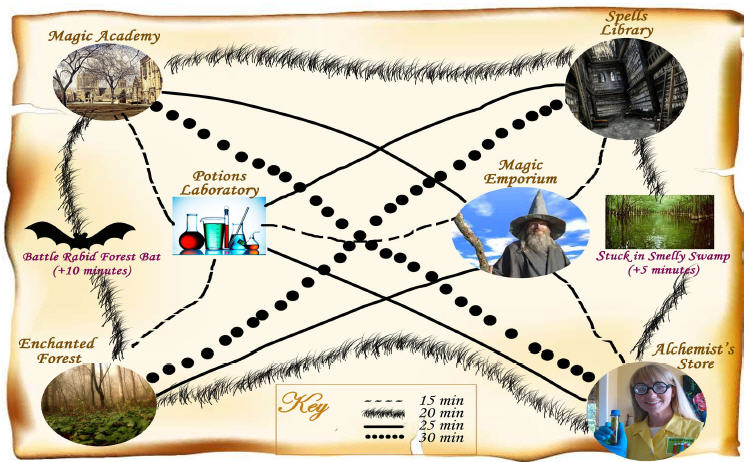 Quest for Wizardly Efficiency - Student Handout | Education World