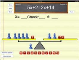 iPad App Review: Hands-On Equations - Level 1 Lite | Education World