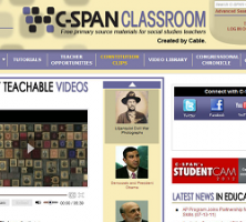 Site Review: C-SPAN Classroom | Education World