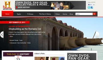 Site Review: History.com | Education World