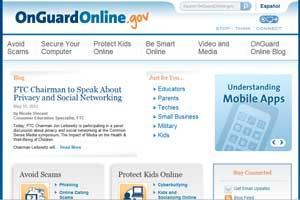 Site Review: OnGuard Online | Education World