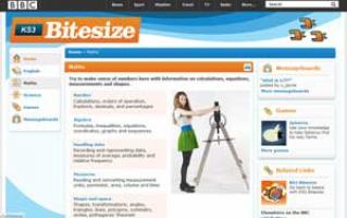 Site Review: Bitesize Math | Education World