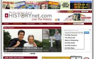 Site Review: HistoryNet | Education World