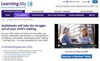Site Review: Learning Ally | Education World
