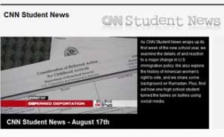 CNN Student News Returns | Education World