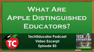 Learning about the Apple Distinguished Educator Program with Jon ...
