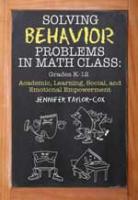 Solving Behavior Problems in Math Class | Education World