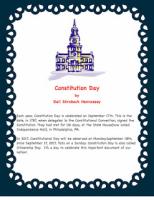 Constitution Day is Coming: Freebie | Education World