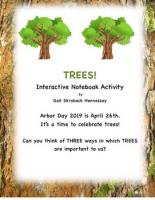 Arbor Day is Coming. Interactive Notebook Activity on Trees | Education ...