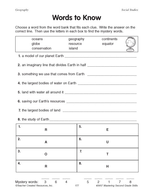 Words to Know | Education World