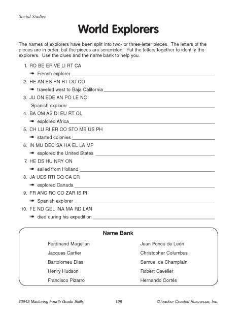 World Explorers | Education World